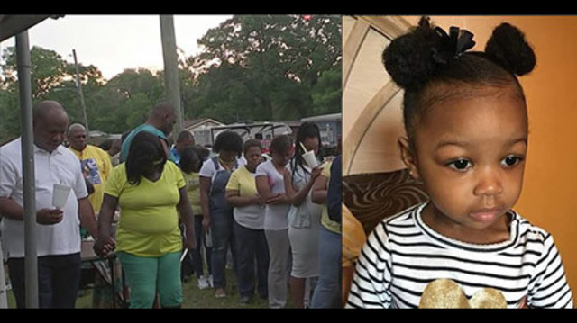 Community holds vigil to remember 2-year-old Aaliyah Lewis | WJAX-TV