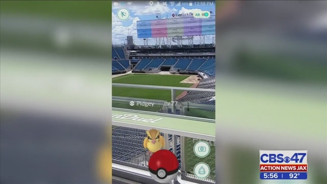 Thousands descend on EverBank Field for Pokemon Safari | WJAX-TV