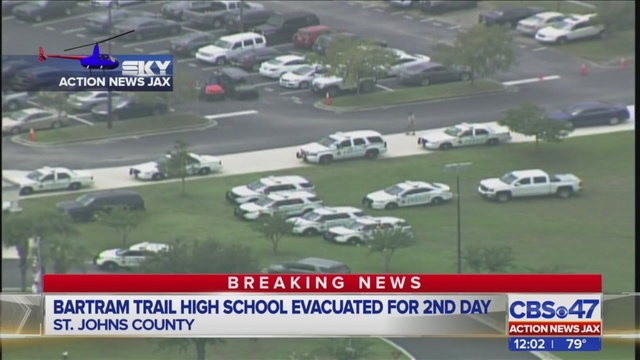 Bartram Trail High School evacuated; bomb threat reported second day in ...