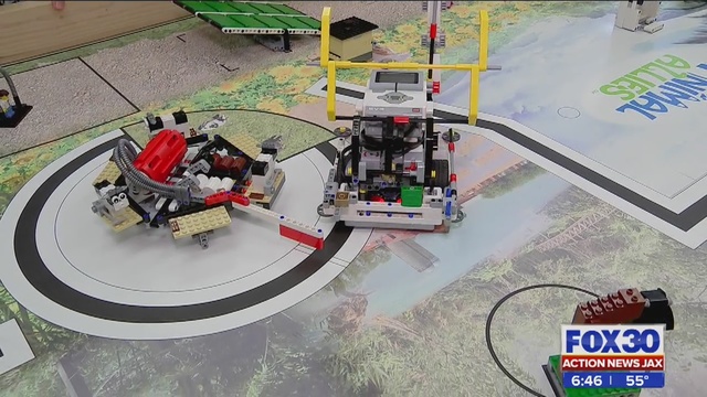 Lego robotics competition draws 36 teams from Jacksonville area | WJAX-TV