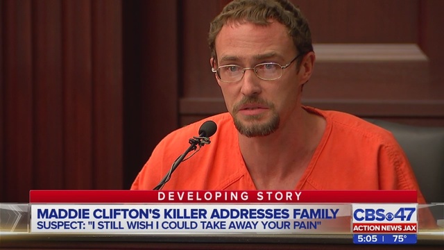 Maddie Clifton's killer takes stand, apologizes to family in court ...