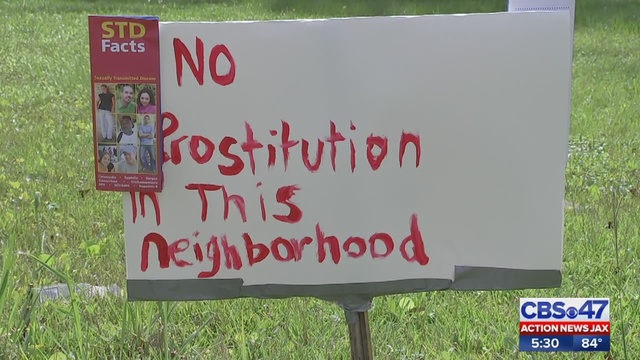 Jacksonville homeowner takes action, creates ‘no prostitution’ sign ...