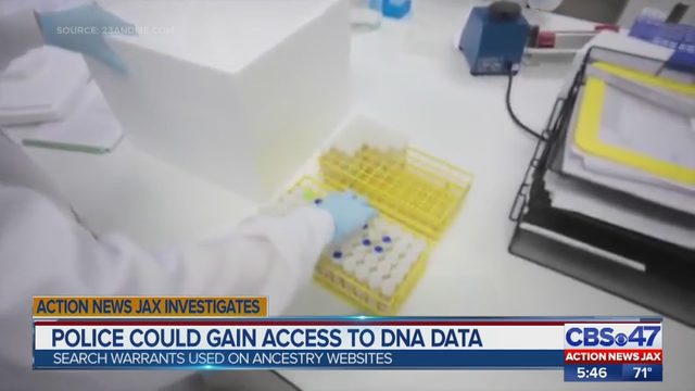 Police can request your DNA from 23andMe, Ancestry | WJAX-TV