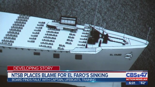 El Faro disaster: NTSB to release final findings in ship's 2015 sinking ...