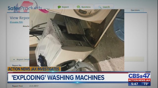 'EXPLODING' WASHING MACHINES: A Jacksonville-area family says their ...