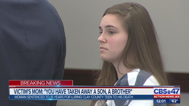 Kolton Shearer: Woman receives sentence for luring Middleburg teen ...