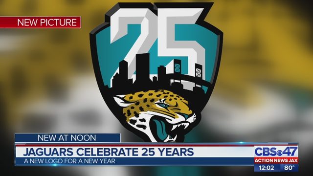 Jacksonville Jaguars unveil new logo to celebrate 25th season | WJAX-TV